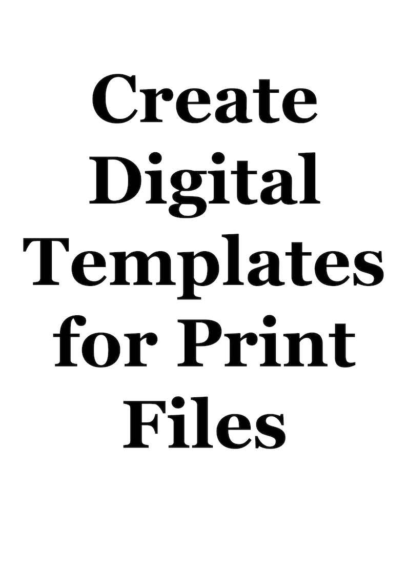 Design Template for Any Print Pieces (i.e. Invitations, Stationary ...