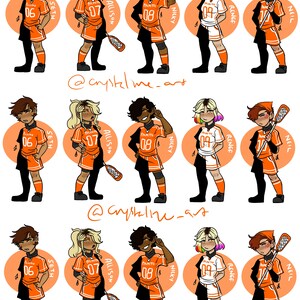 B-grade AFTG Team Stickers - Etsy