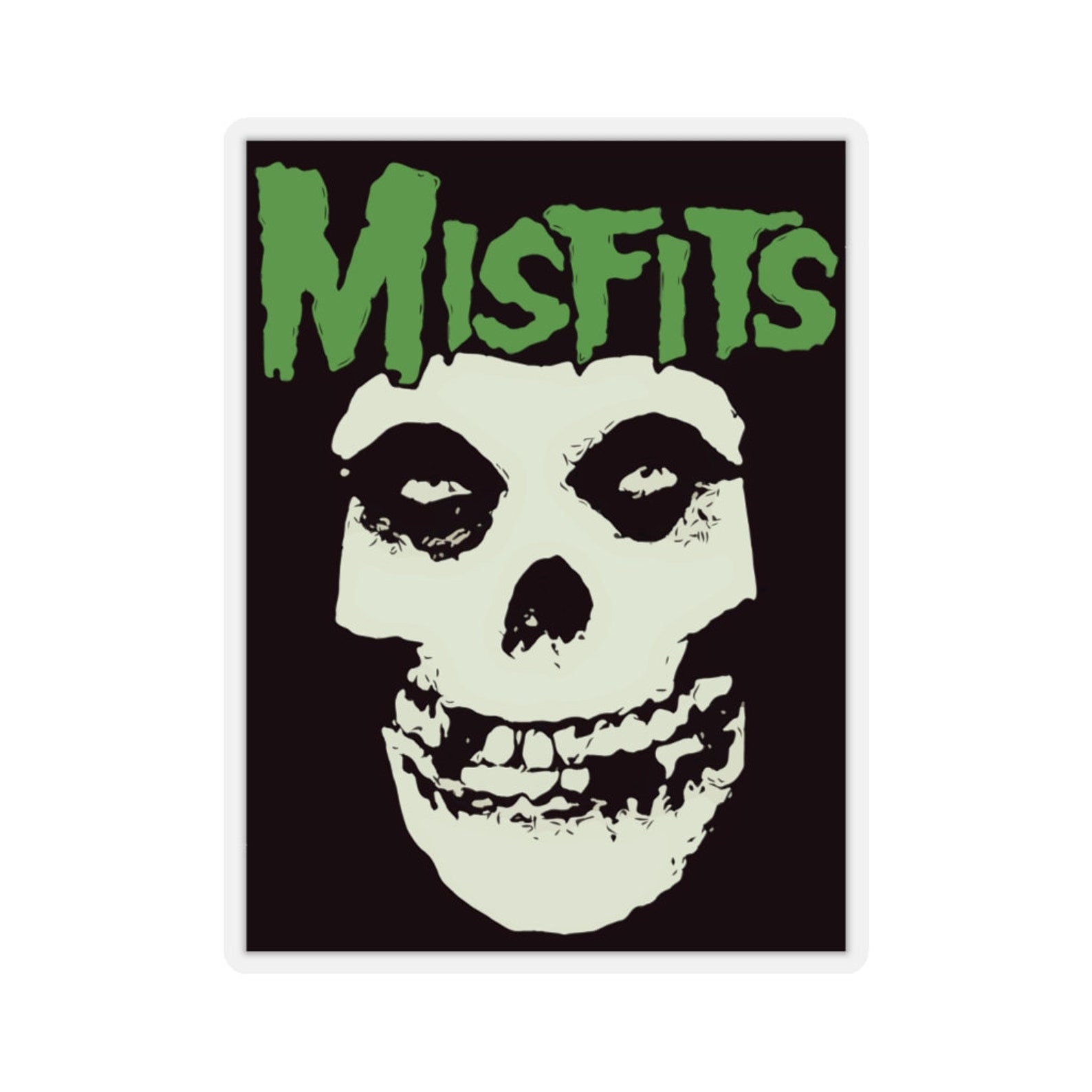 Misfits sticker band misfits sticker top misfit stickers | Etsy