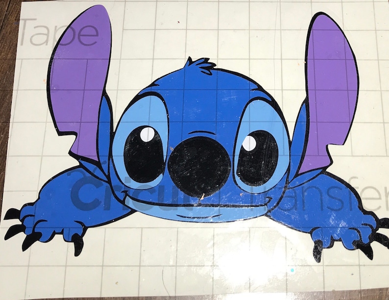 Lilo and Stitch Layered Vinyl Decals Characters Disney - Etsy