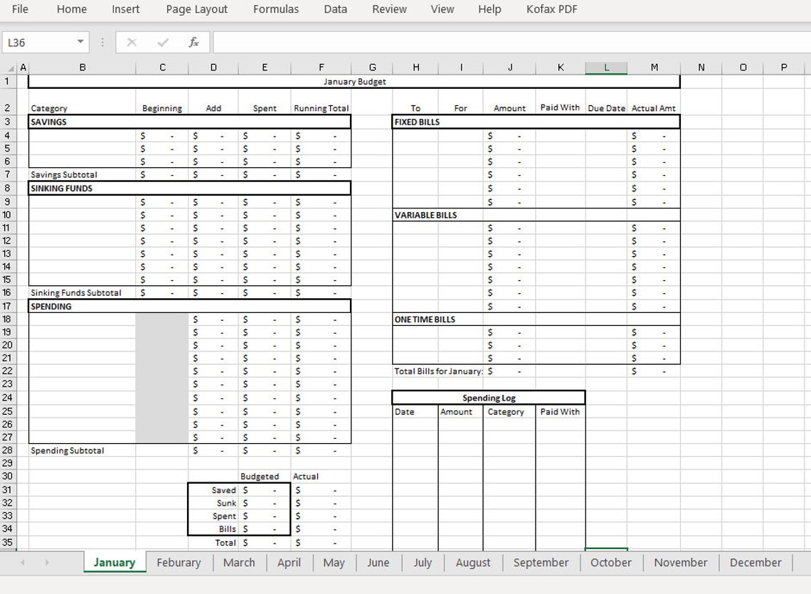 2023 12 month Budget Template Excel Spreadsheet Etsy 2023-12-month-budget-template-excel-spreadsheet-etsy