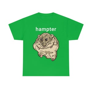 Hampter Dank Meme T-shirt, Funny Hamster Meme T-shirt, Funny Cursed ...