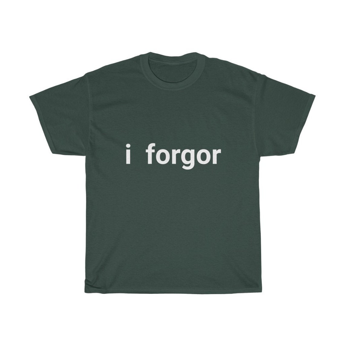 I forgor meme t-shirt Funny dank meme shirt I forgot ironic | Etsy