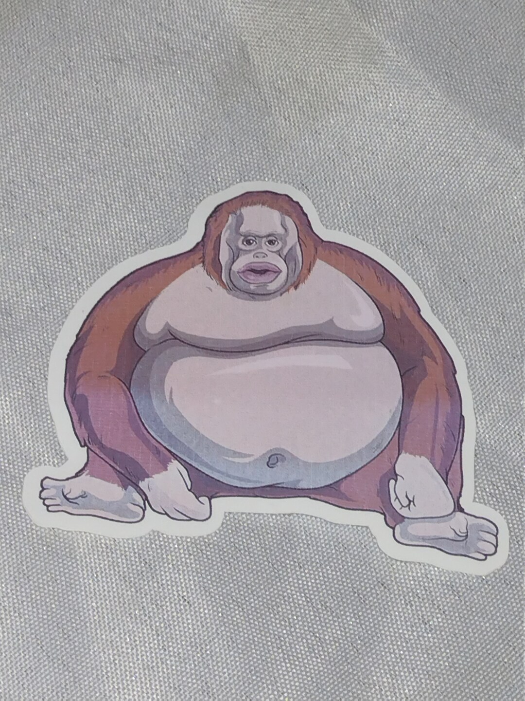 Uh Oh Stinky Monkey Dank Meme Sticker Vinyl Funny Monkey - Etsy New Zealand