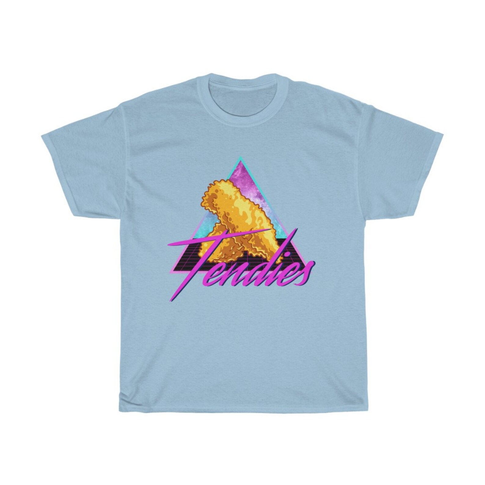 Vaporwave Tendies T-shirt Chicken Tenders T-shirt Chicken - Etsy