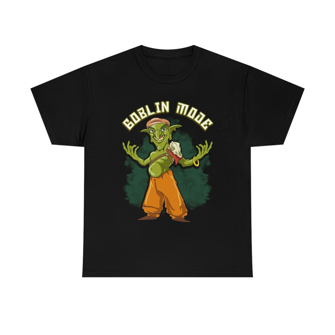 Goblin Mode T-shirt, Goblin Mode Meme T Shirt, Goblin Monster T-shirt ...