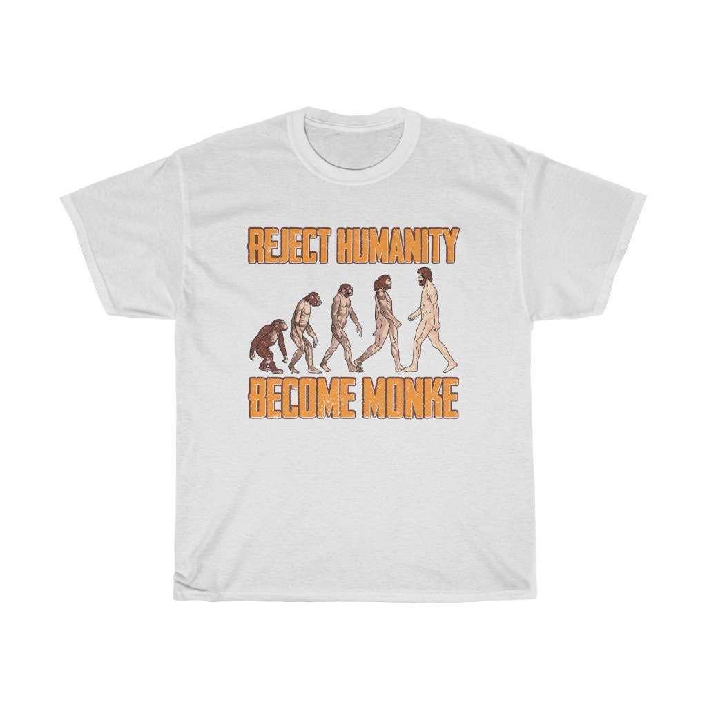 Reject Humanity Return to Monke T-shirt Reject Humanity | Etsy