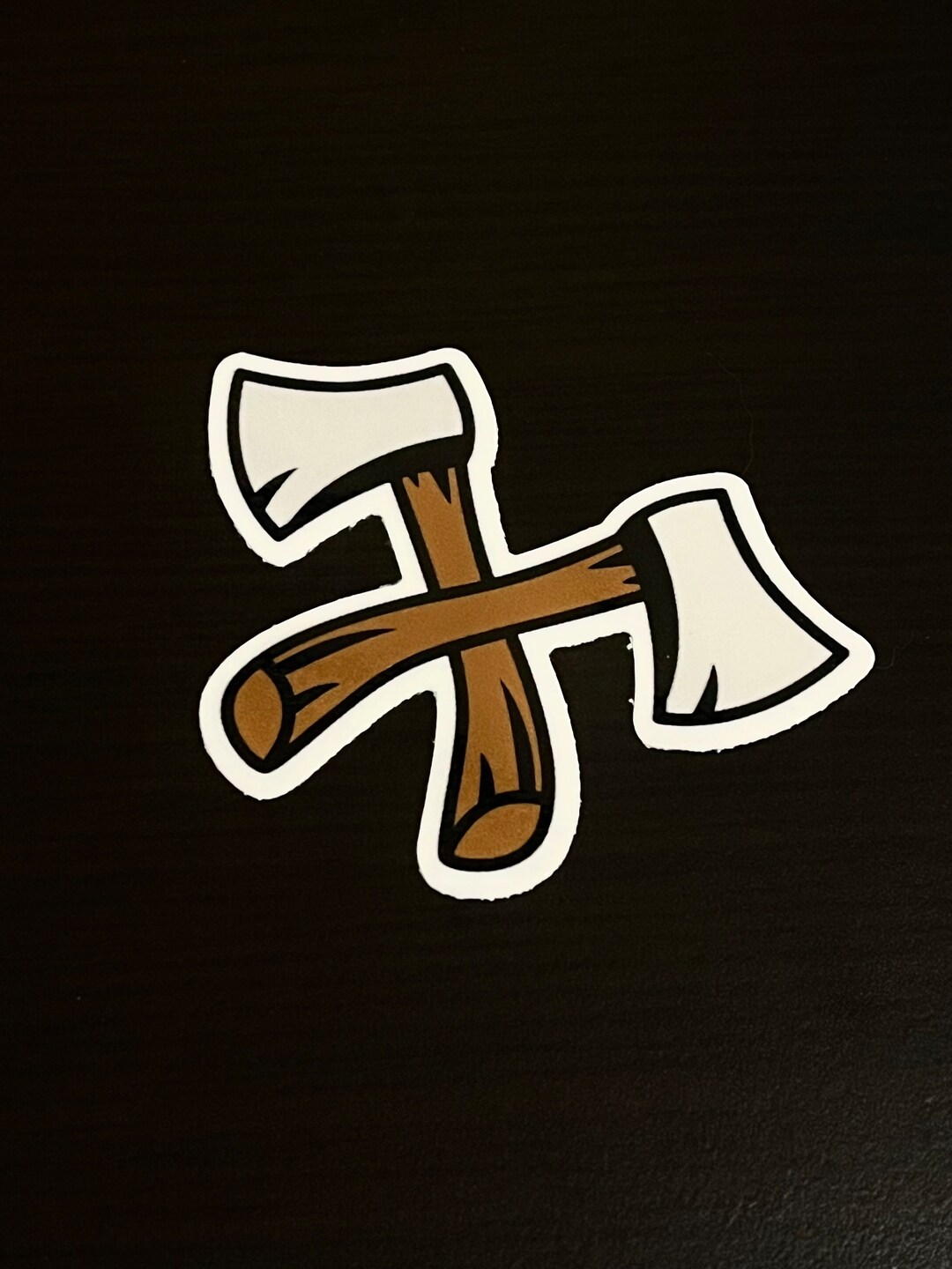 Axes /hatchets Sticker | Water Bottle / Laptop Decal | Waterproof ...