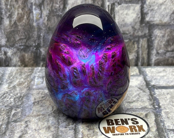 New BURL UNIVERSE Starry Night Dragon Egg by Bens Worx - Etsy