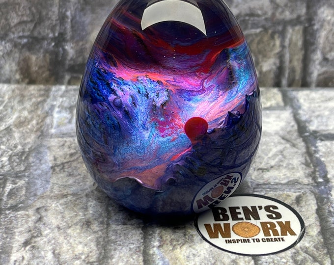 New UNIVERSE Starry Night Dragon Egg by Bens Worx - Etsy