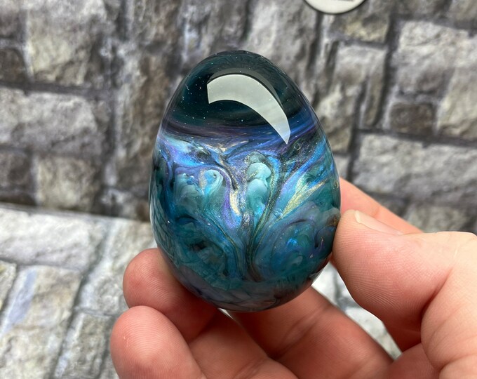 New MYSTICAL Starry Night Dragon Egg by Bens Worx - Etsy