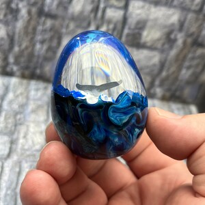 New WHALE Tail Starry Night Dragon Egg by Bens Worx - Etsy