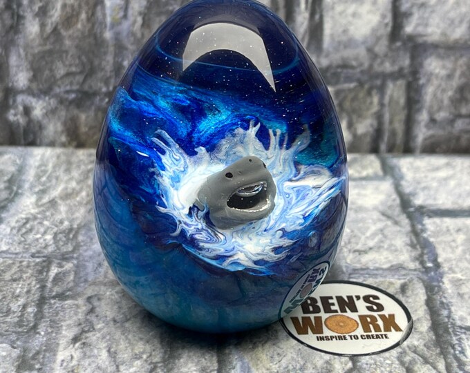 New SHARK Starry Night Dragon Egg by Bens Worx - Etsy