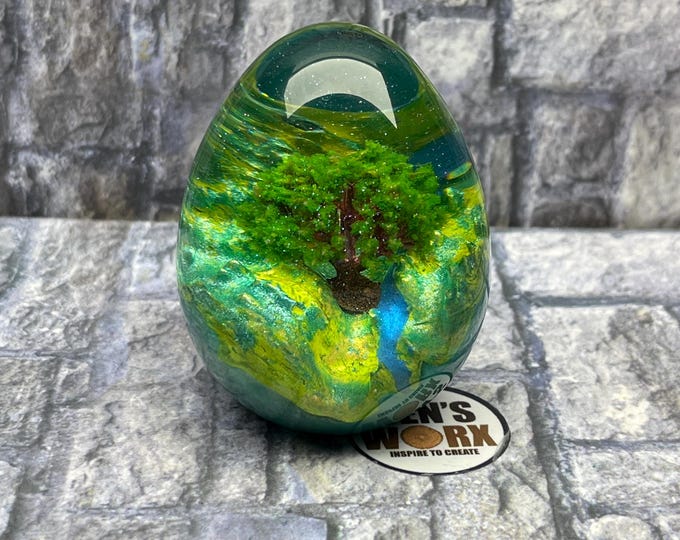 New Tree of Life Starry Night Dragon Egg by Bens Worx - Etsy