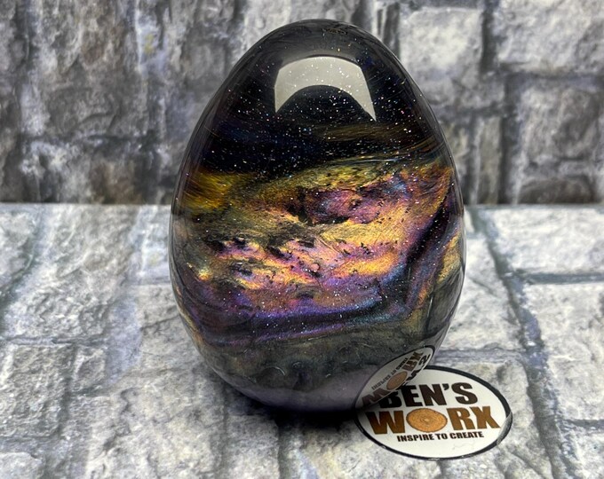 New Color Shifting Starry Night Dragon Egg by Bens Worx - Etsy