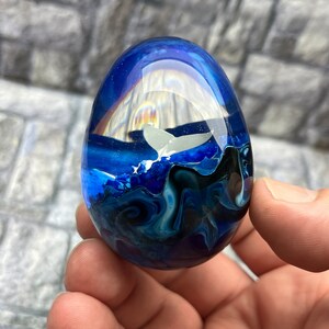 New WHALE Tail Starry Night Dragon Egg by Bens Worx - Etsy
