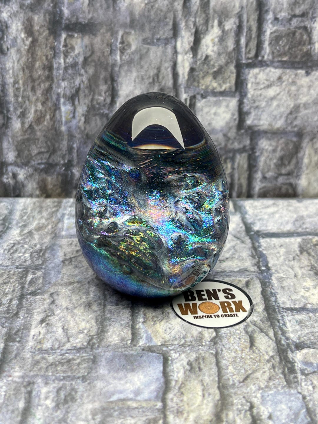 New Color Shifting Starry Night Dragon Egg by Bens Worx - Etsy