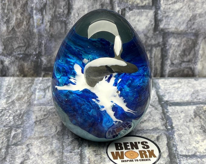 New WHALE Starry Night Dragon Egg by Bens Worx - Etsy