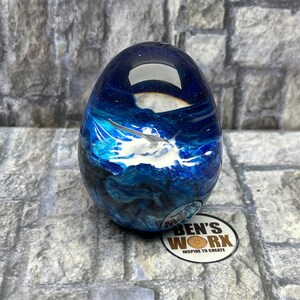 New WHALE Tail Starry Night Dragon Egg by Bens Worx - Etsy