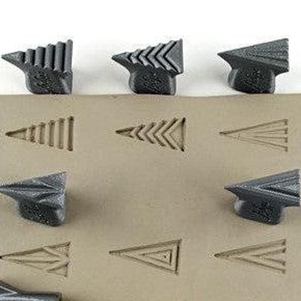 Triangle Stamp - Etsy