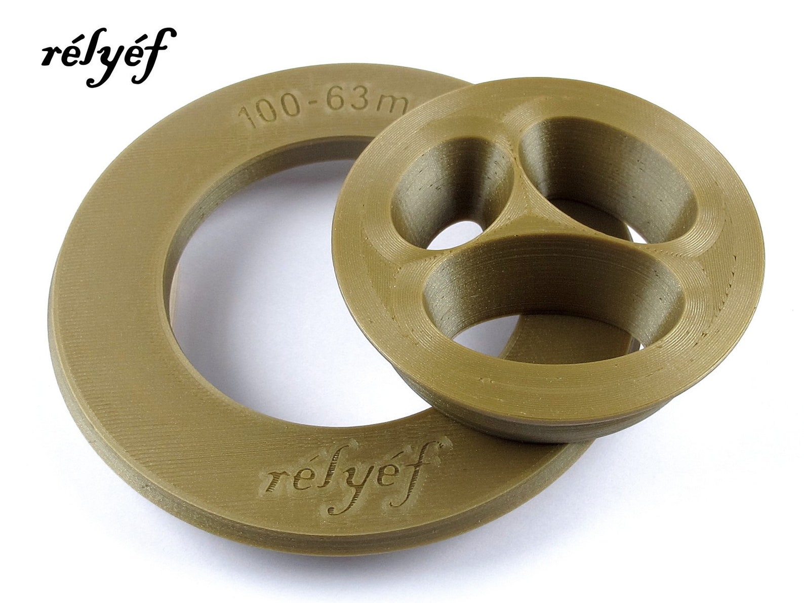 Extruder Handle Die - Ellipse | Pottery Forms | Relyef Pottery Tools - Etsy