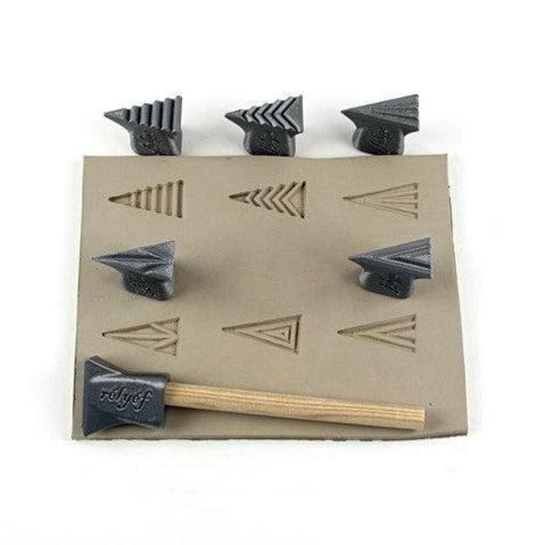 Triangles 15 X 30 Mm | Geometric Shapes, Patterns | Set of Stamps for ...