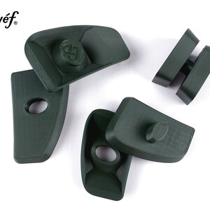 Angular Handle Forms for Mugs - 3 Pcs | Pottery Forms | Relyef Pottery ...