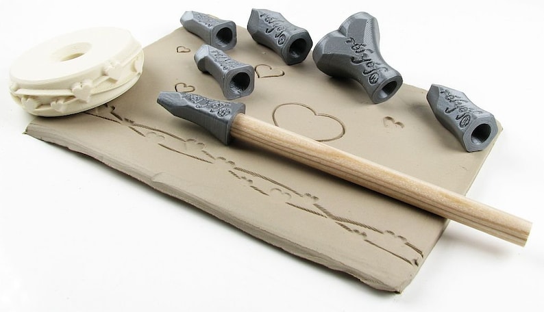 Ceramic Stamps for Clay Texture Pottery Tools for Clay - Etsy