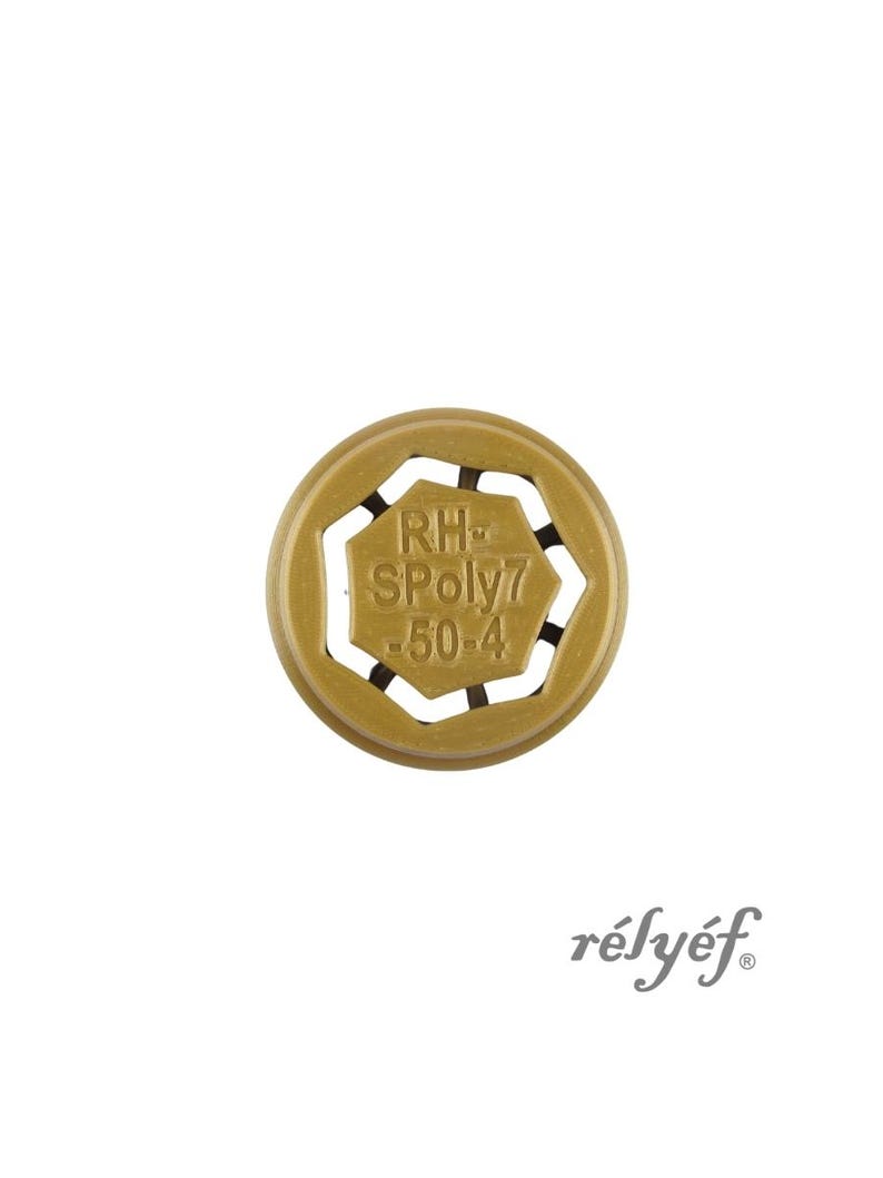 Extruder Hollow Die - Heptagon | Pottery Forms | Relyef Pottery Tools ...