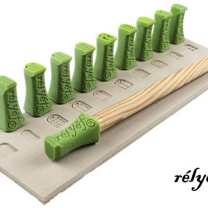 Window Stamps - Mini | Set of Stamps for Ceramic and Polymer Clay ...