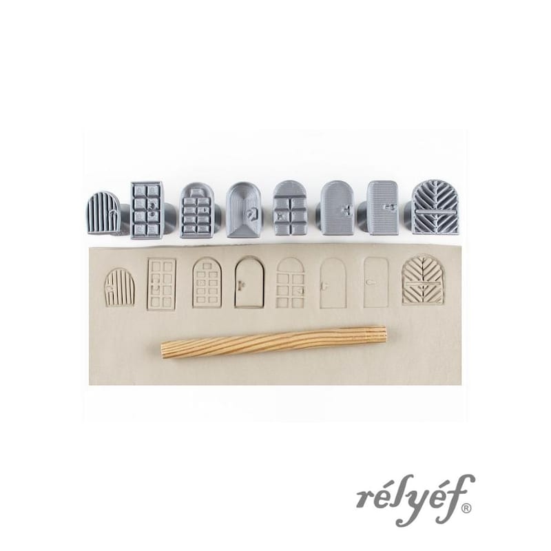 Mini Clay Doors - Etsy