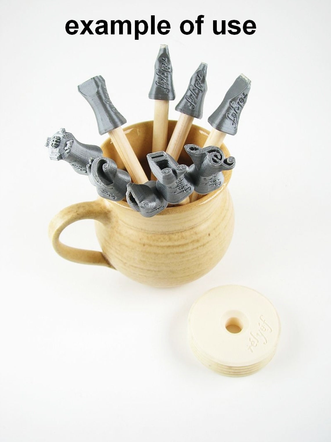 Stamp Handle for Better Grip on the Rélyéf Stamps not | Etsy