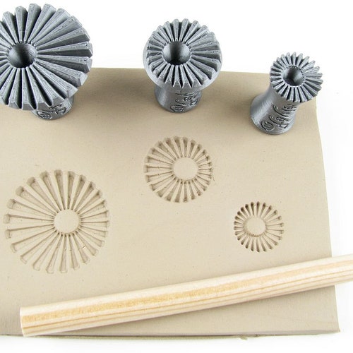 Ceramic Stamps for Clay Texture Pottery Tools for Clay - Etsy