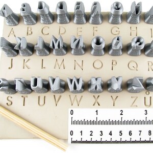 Letter Stamps for Pottery Texture | Clay Tools for Ceramics, Polymer ...