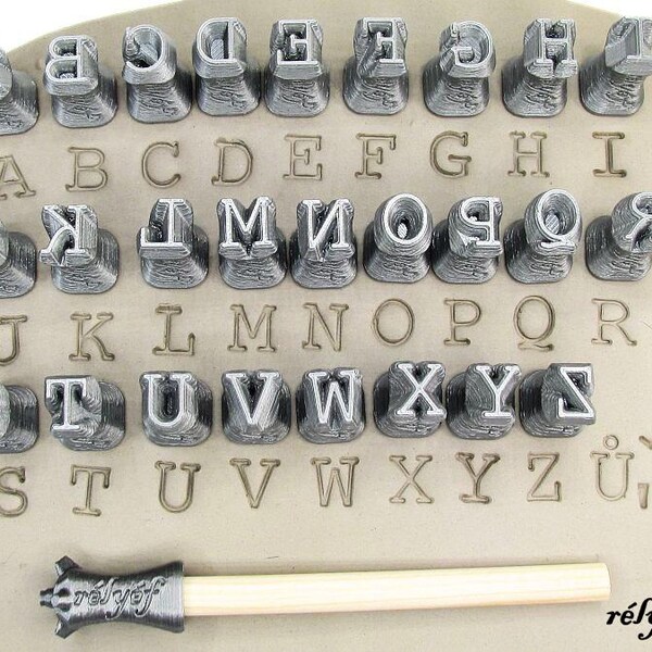 Metal Alphabet Stamp - Etsy