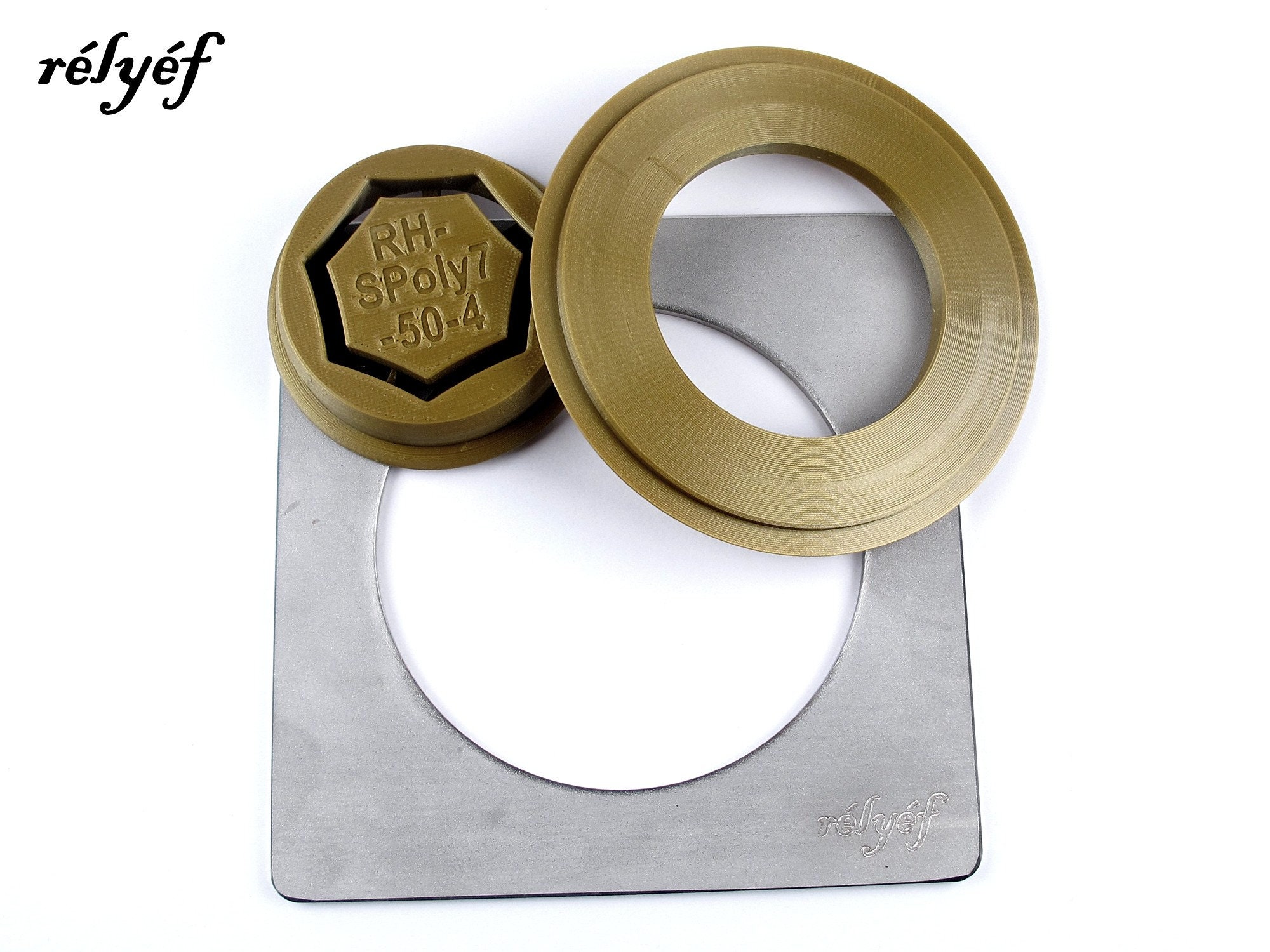Extruder Hollow Die - Heptagon | Pottery Forms | Relyef Pottery Tools ...