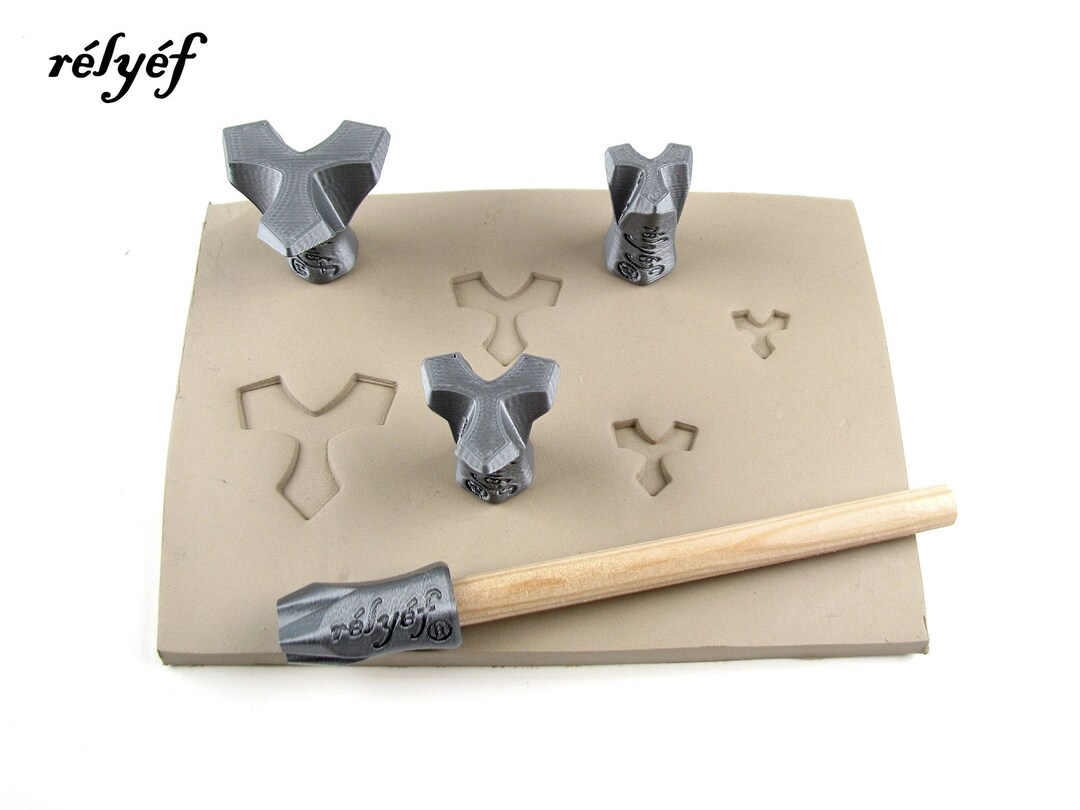Pottery Stamps for Clay Texture | Ceramic Tools for Clay, Polymer Clay ...