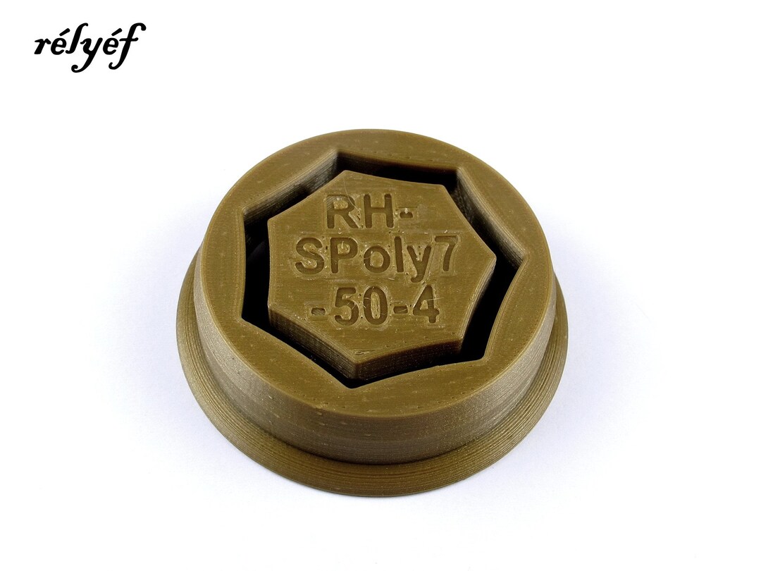 Extruder Hollow Die - Heptagon | Pottery Forms | Relyef Pottery Tools ...