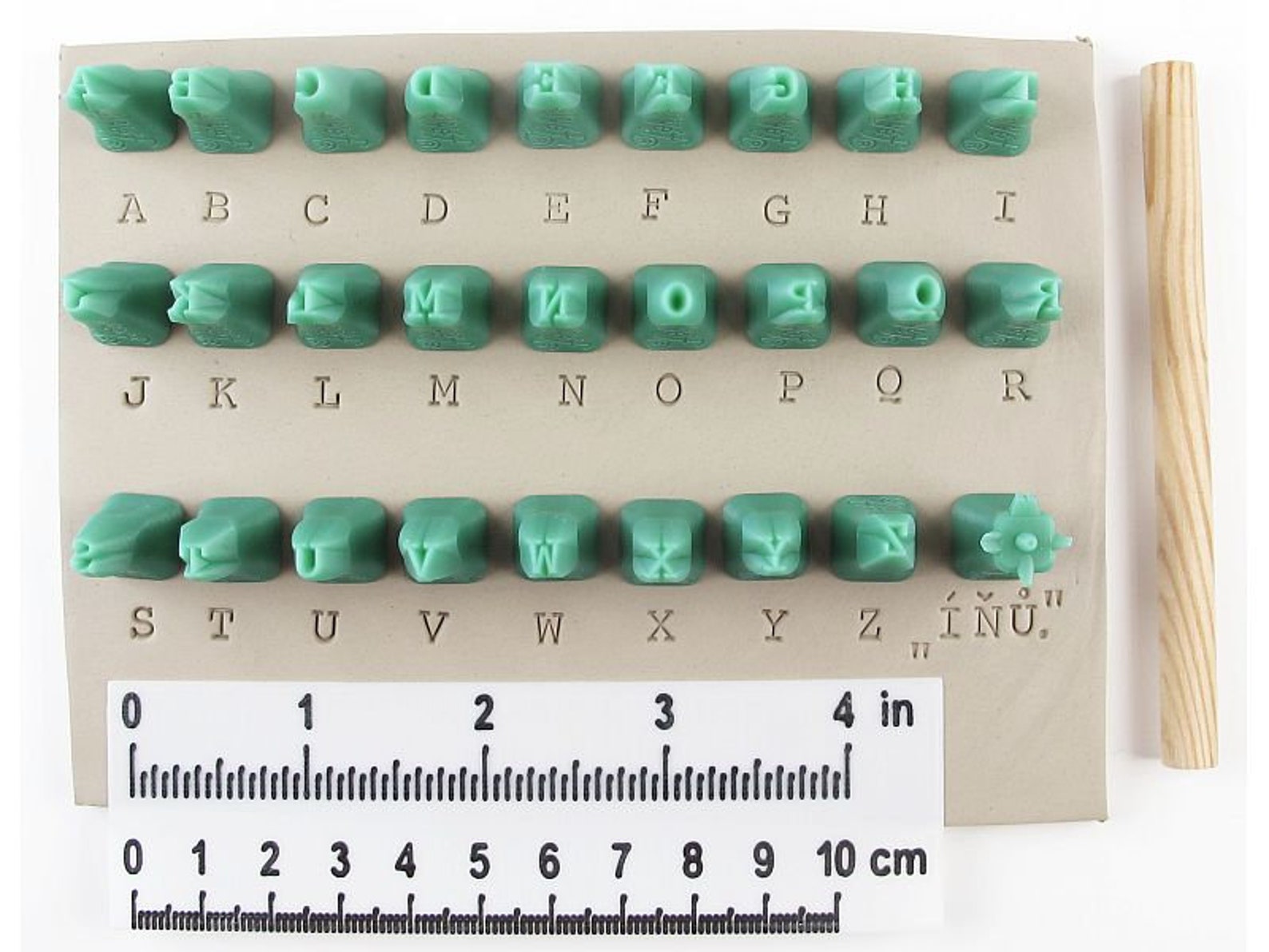 Alphabet Stamps for Clay Texture Ceramic Tools for Clay - Etsy