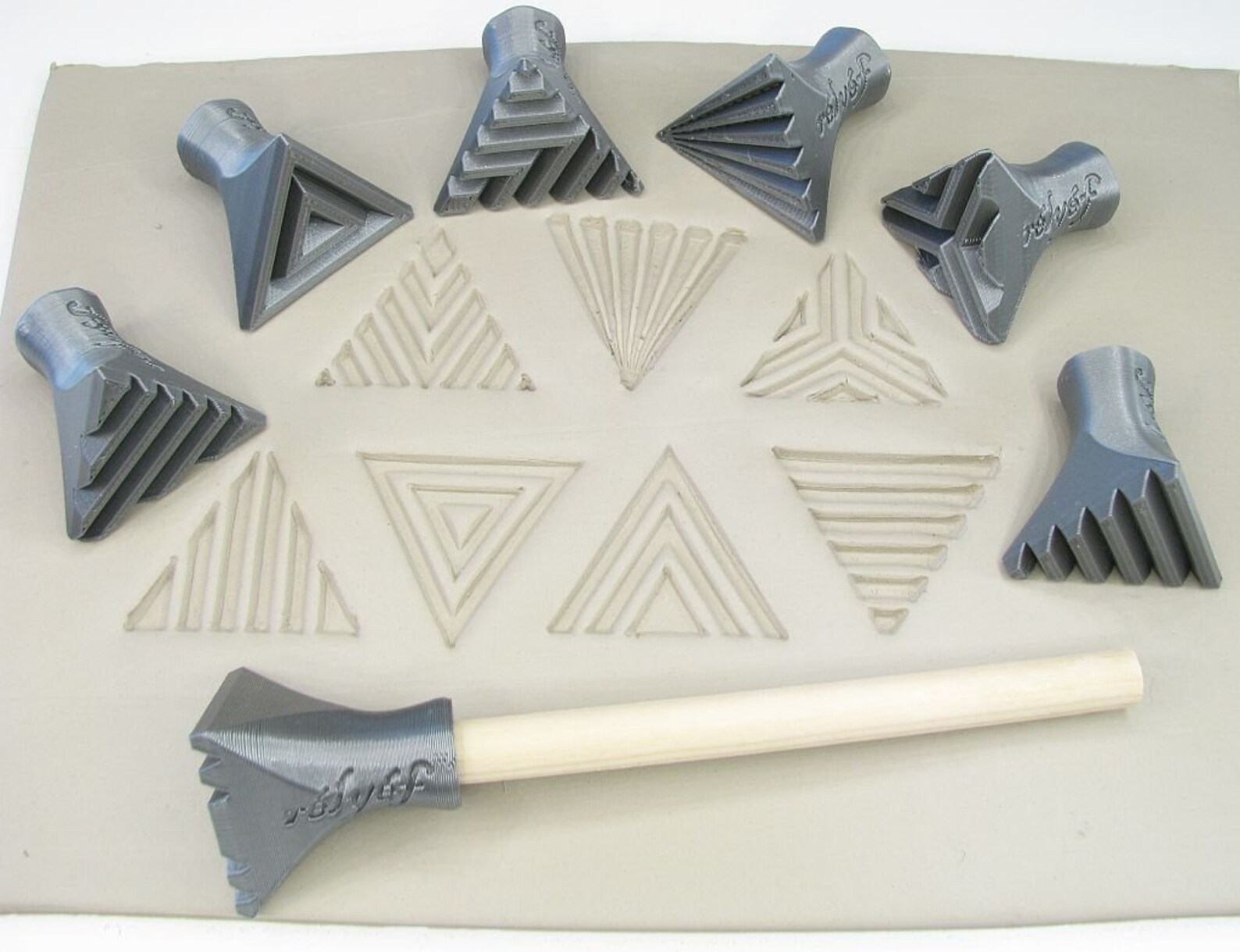 Ceramic Stamps for Clay Texture Pottery Tools for Clay - Etsy