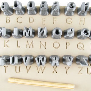 Letter Stamps for Pottery Texture | Clay Tools for Ceramics, Polymer ...