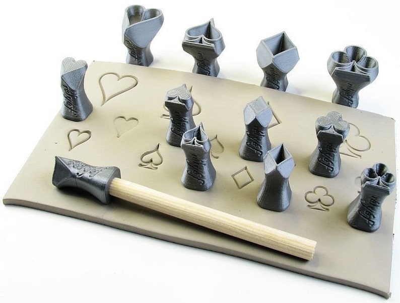 Clay Stamps for Pottery Texture Ceramic Tools for Clay | Etsy