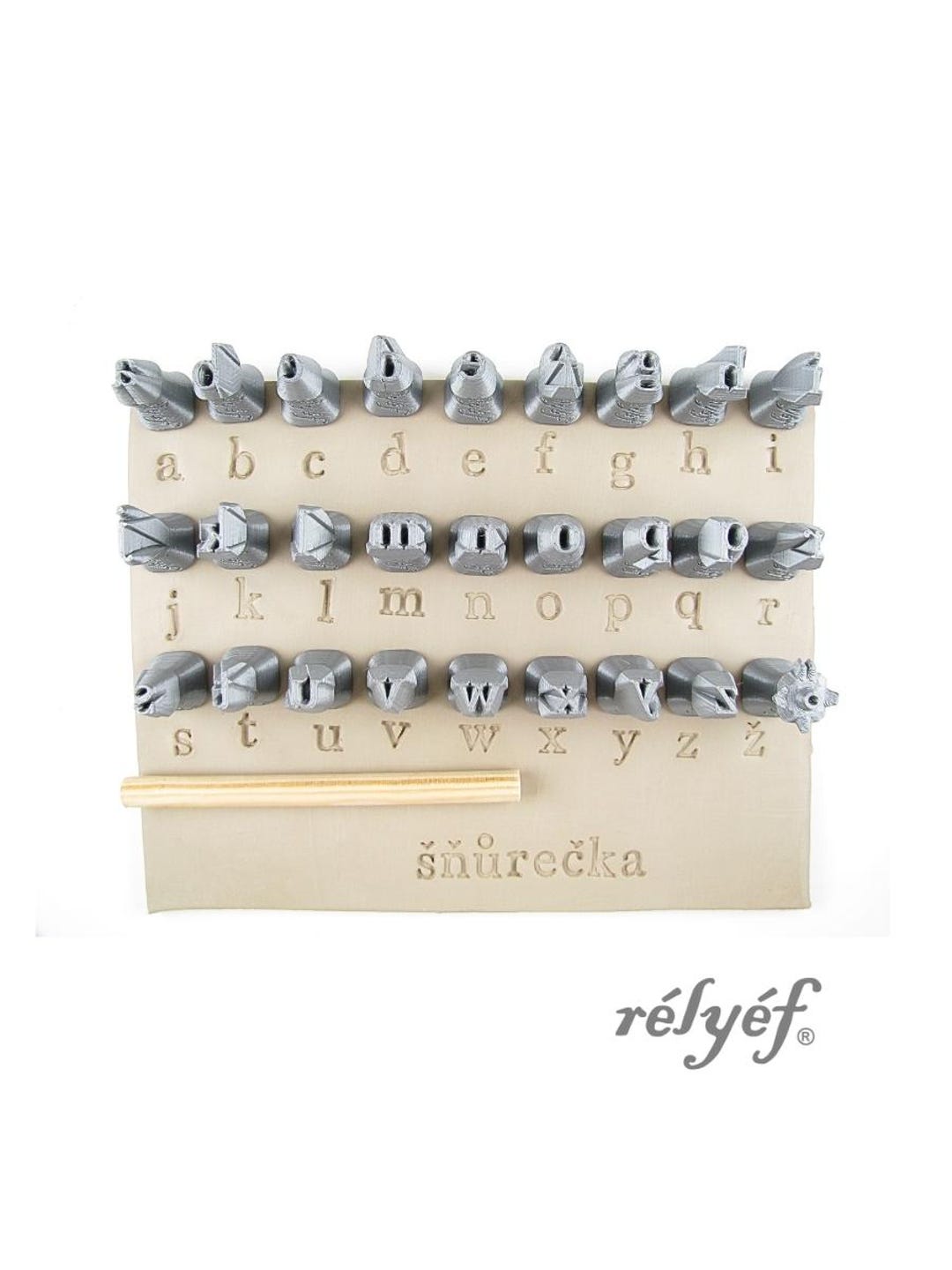 Marion Lowercase 10 Mm | Clay Stamps | Alphabet Stamps for Clay Texture ...