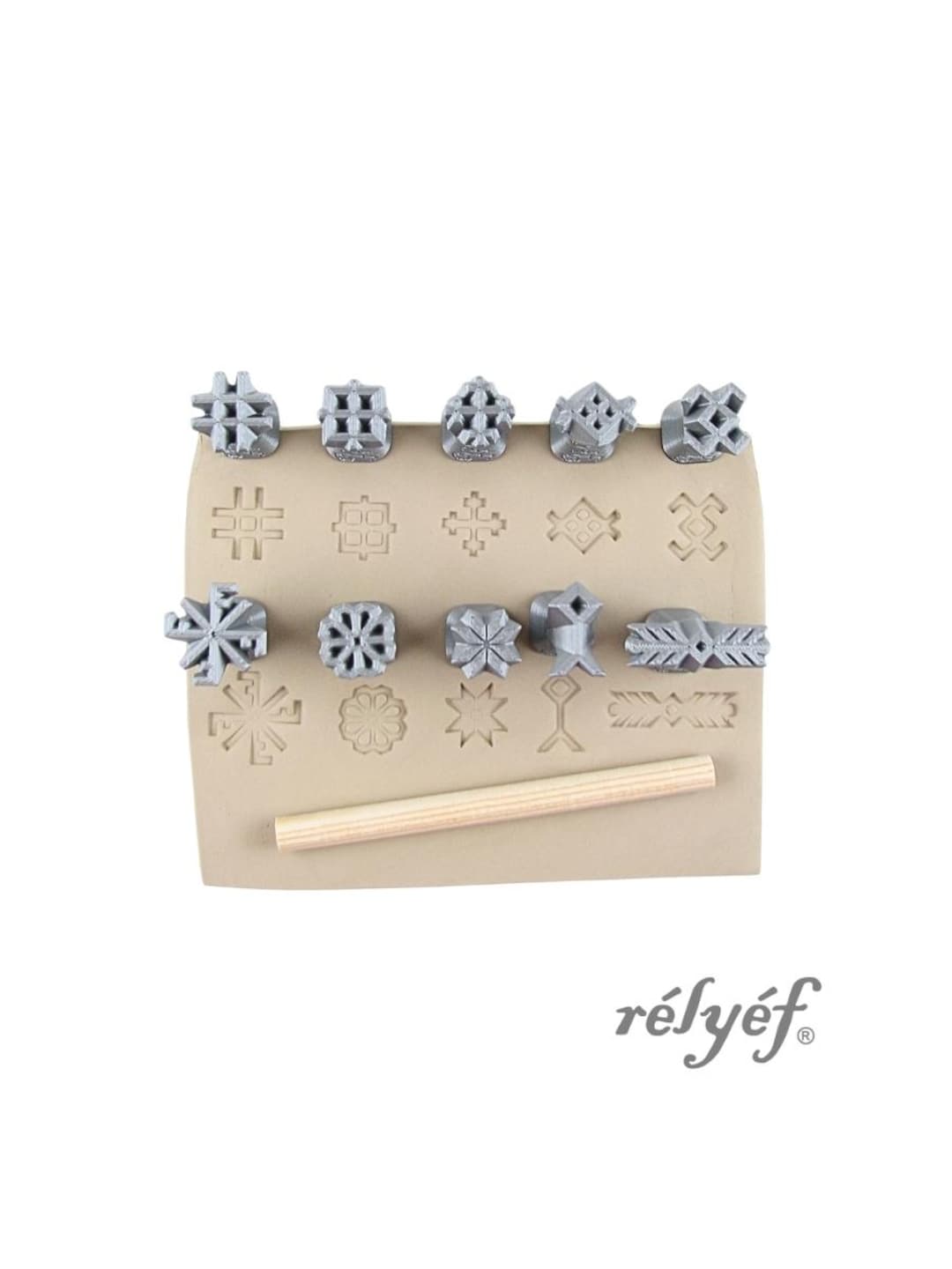 Baltic Symbols No. 3 | Clay Stamps | Ceramic Tools for Clay, Polymer ...