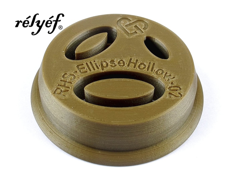 Extruder Handle Die Hollow Ellipse Pottery Forms Relyef - Etsy