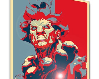 Akuma Street Fighter Poster - Etsy