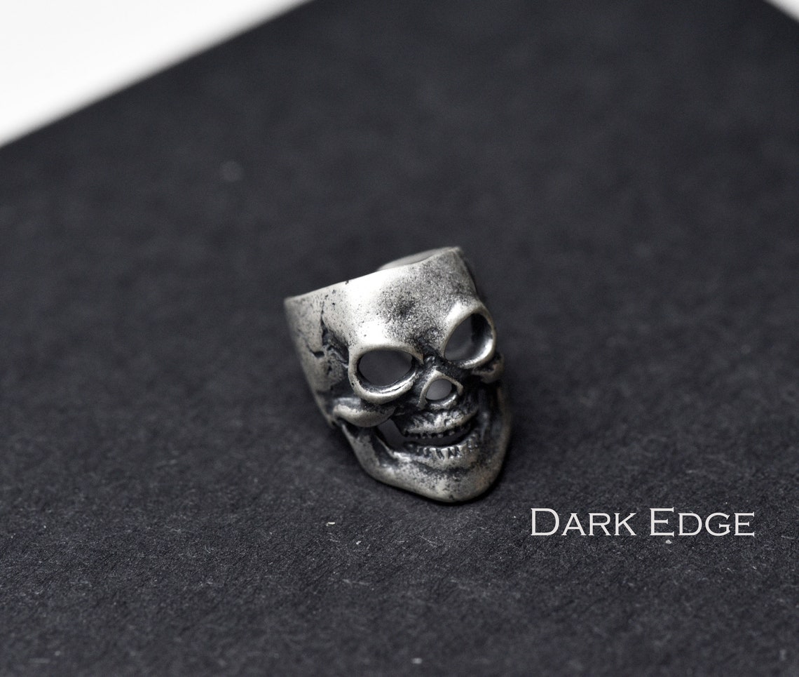 925 Sterling Silver Skull Ear Cuff Skull Earring One Single - Etsy