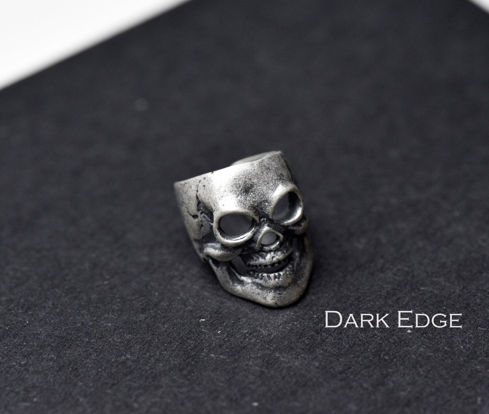 925 Sterling Silver Skull Ear Cuff Skull Earring One Single | Etsy