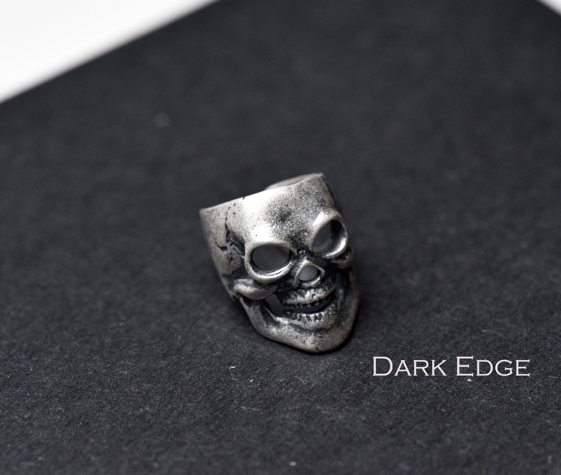 925 Sterling Silver Skull Ear Cuff Skull Earring One Single - Etsy