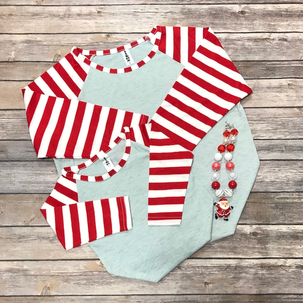 Candy Cane Stripe Shirt - Etsy